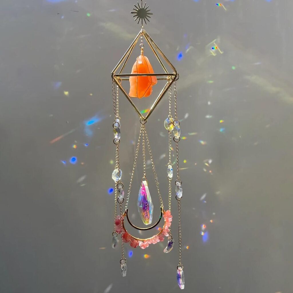 Hanging Crystal Suncatchers • The Green Crystal