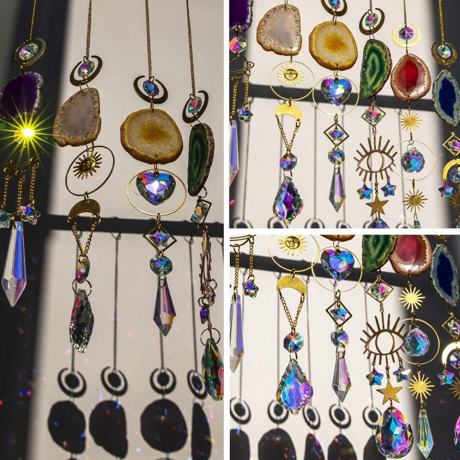 Agate Suncatcher • The Green Crystal