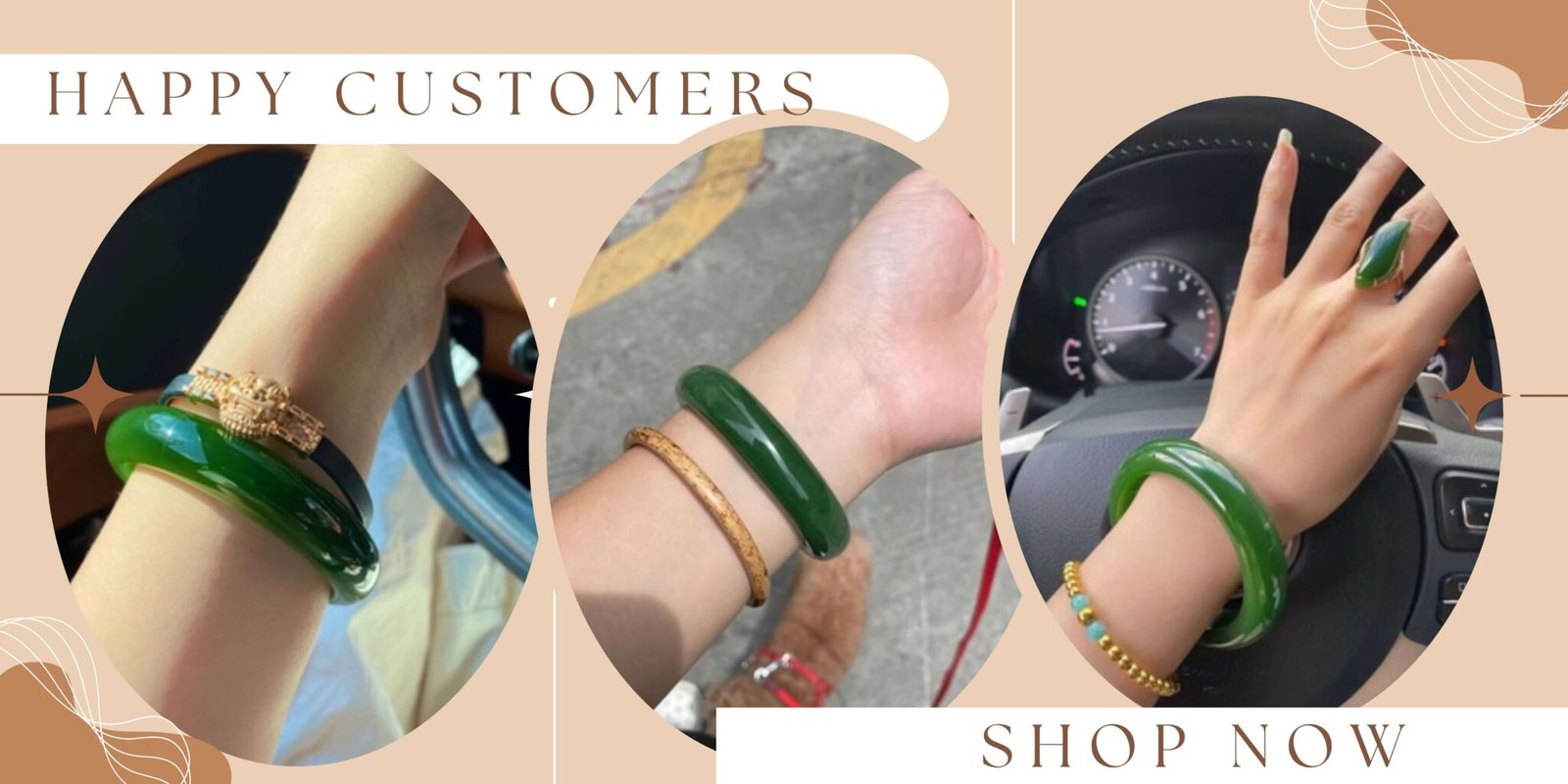 Authentic Jade Bangle • The Green Crystal