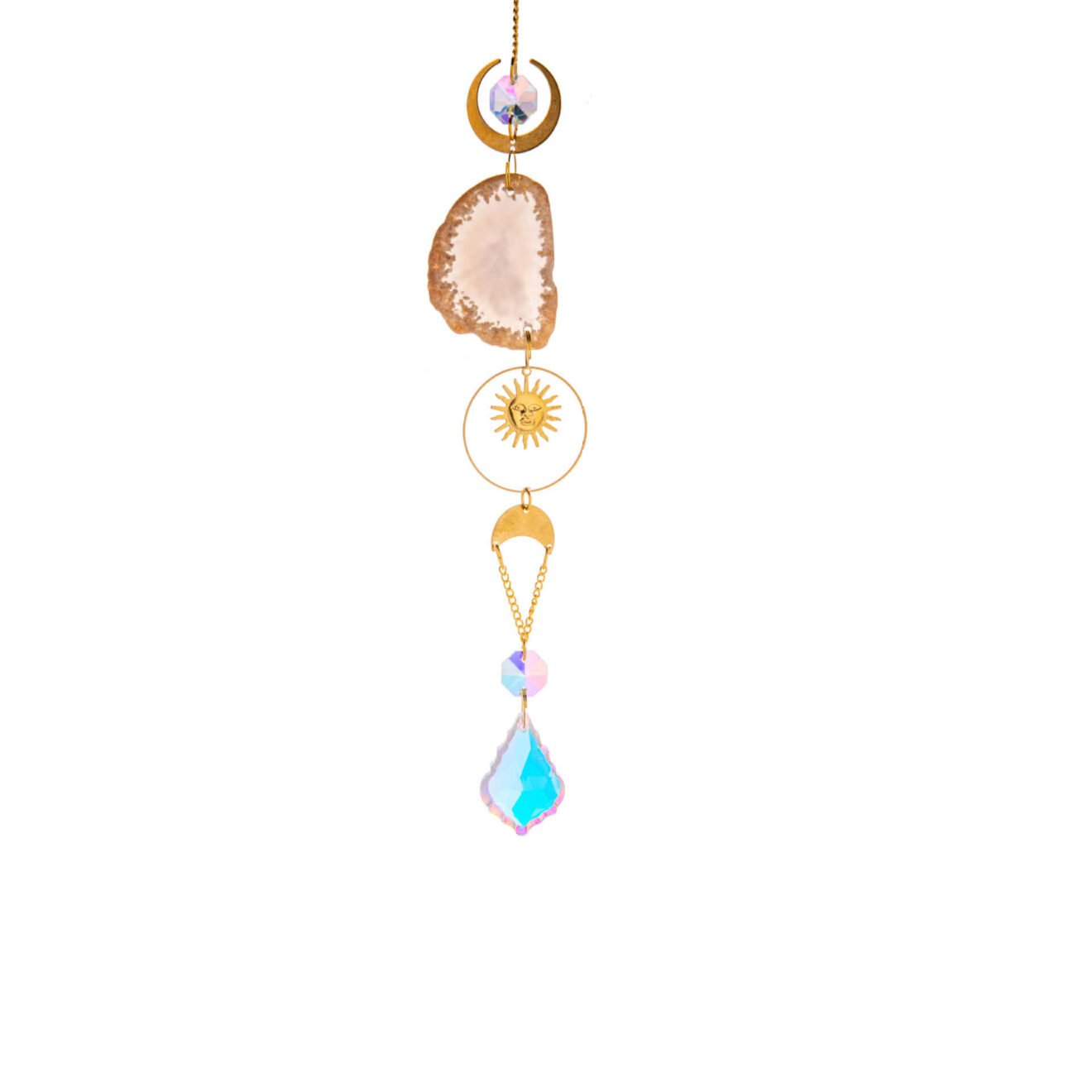 Agate Suncatcher • The Green Crystal