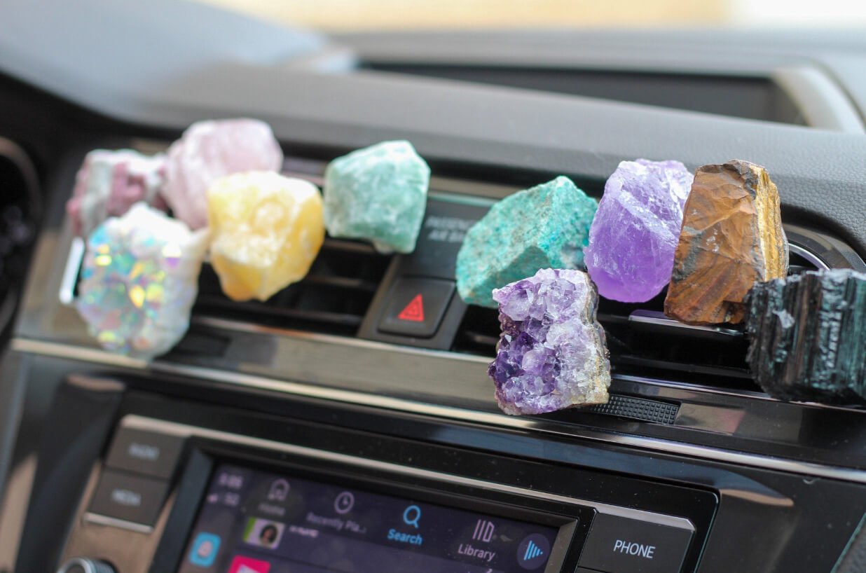 Car Air Vent Clip • The Green Crystal