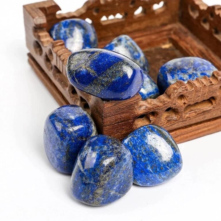 Tumbled Lapis Lazuli Stone Set • The Green Crystal