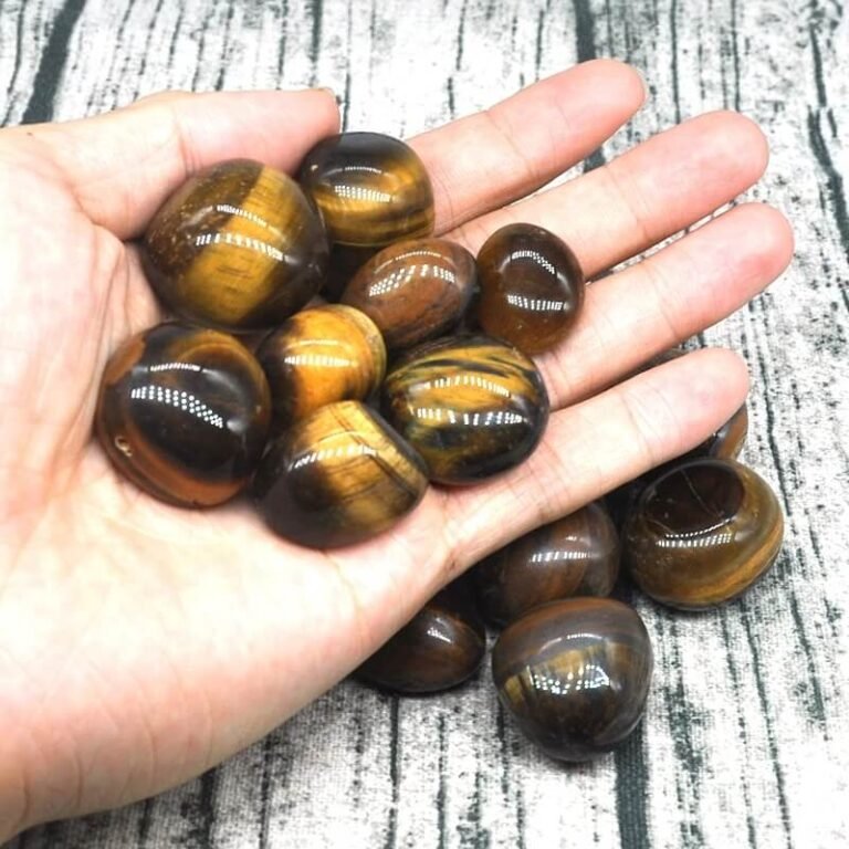 Tumbled Tigers Eye Set • The Green Crystal