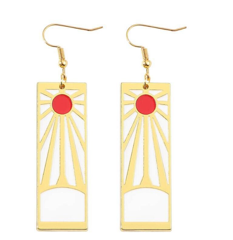 Shop Tanjiros Earring • The Green Crystal