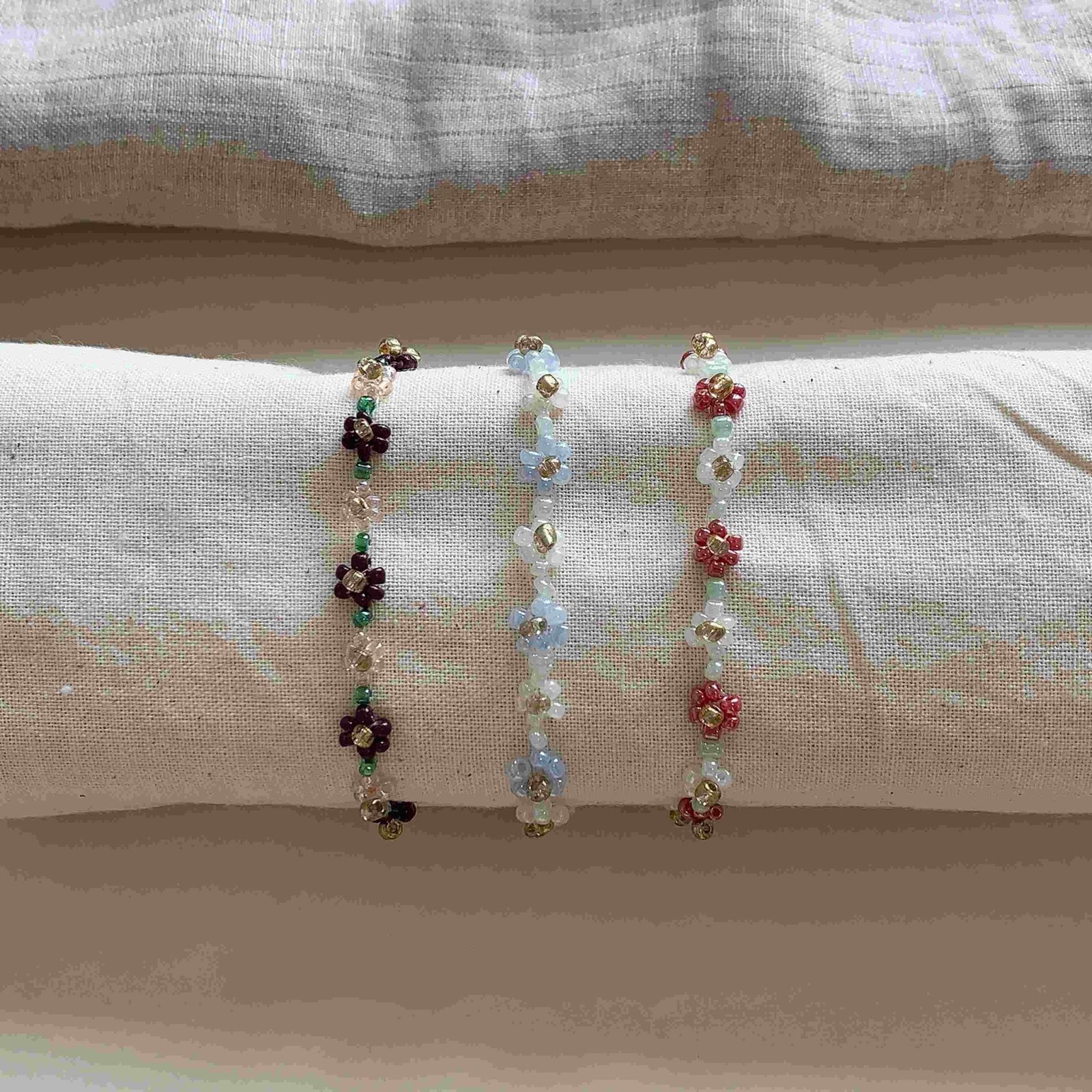 Seed Bead Bracelets • The Green Crystal