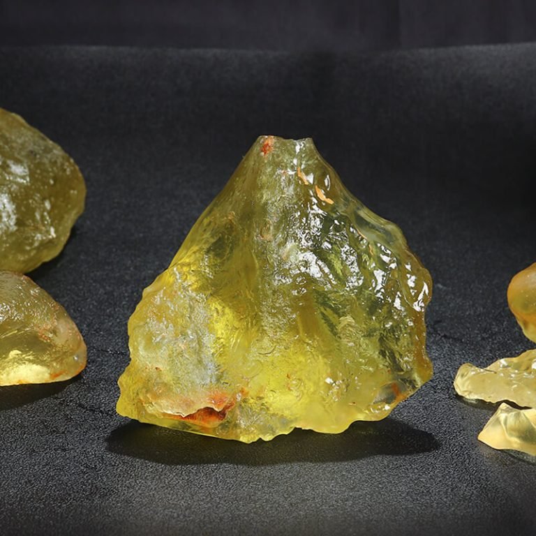 Libyan Desert Glass • The Green Crystal