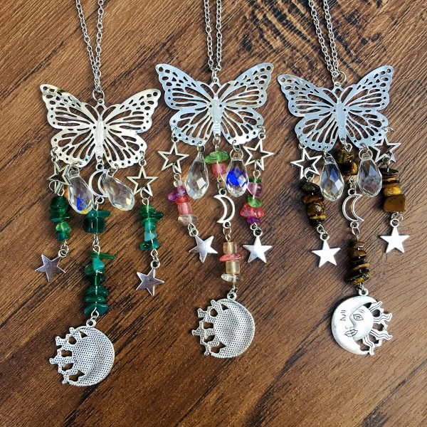 Crystal Butterfly Suncatcher • The Green Crystal